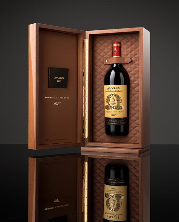 Château Angelus : le coffret hommage à James Bond